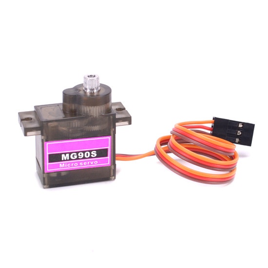 Micro Servo Blue Rc Servo Motor Digital 25kg Waterproof Metal Gear 180 ...