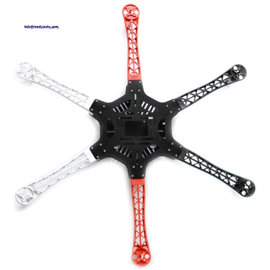 RC F550 Airframe Hexa Frame HexaCopter FPV Support KK / MK / MWC for ...