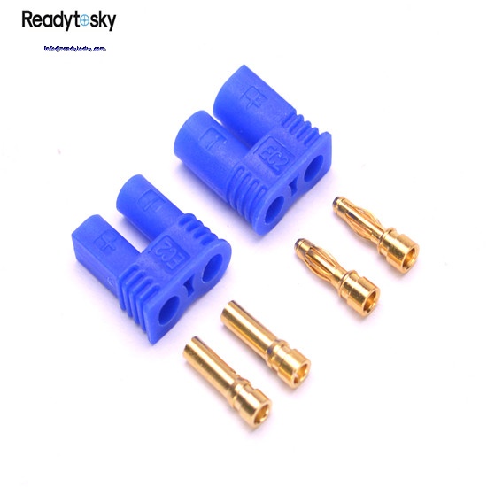 FPV EC2 Female Male Bullet Connector Plugs Battery
