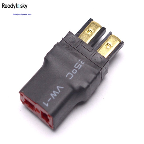 Male Traxxas to Female T-plug Deans Connector Adapter