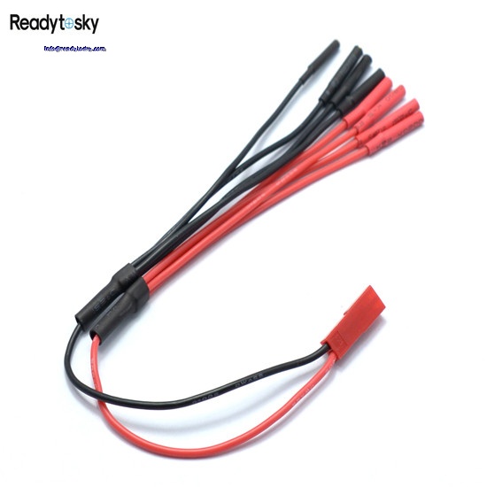 2.0mm Bullet Plug JST Connector 1 to 4 Wire ESC Power Breakout Cable ...