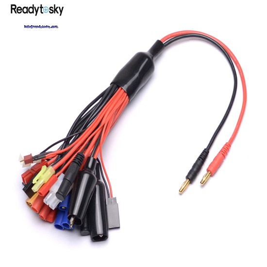 Multifunction Balance Charging 19 IN1 Cable adapter For IMAX B6 B6AC ...