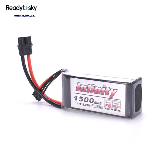 Rechargeable Lipo Battery For Infinity 1500mah 11.1V 45C 3S1P Race Spec ...